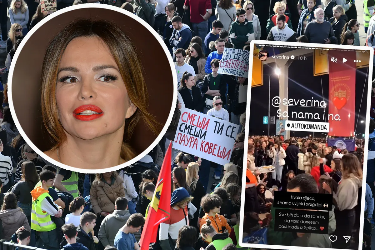 Severina odgovorila srpskim studentima na "prozivku" - nova.rs