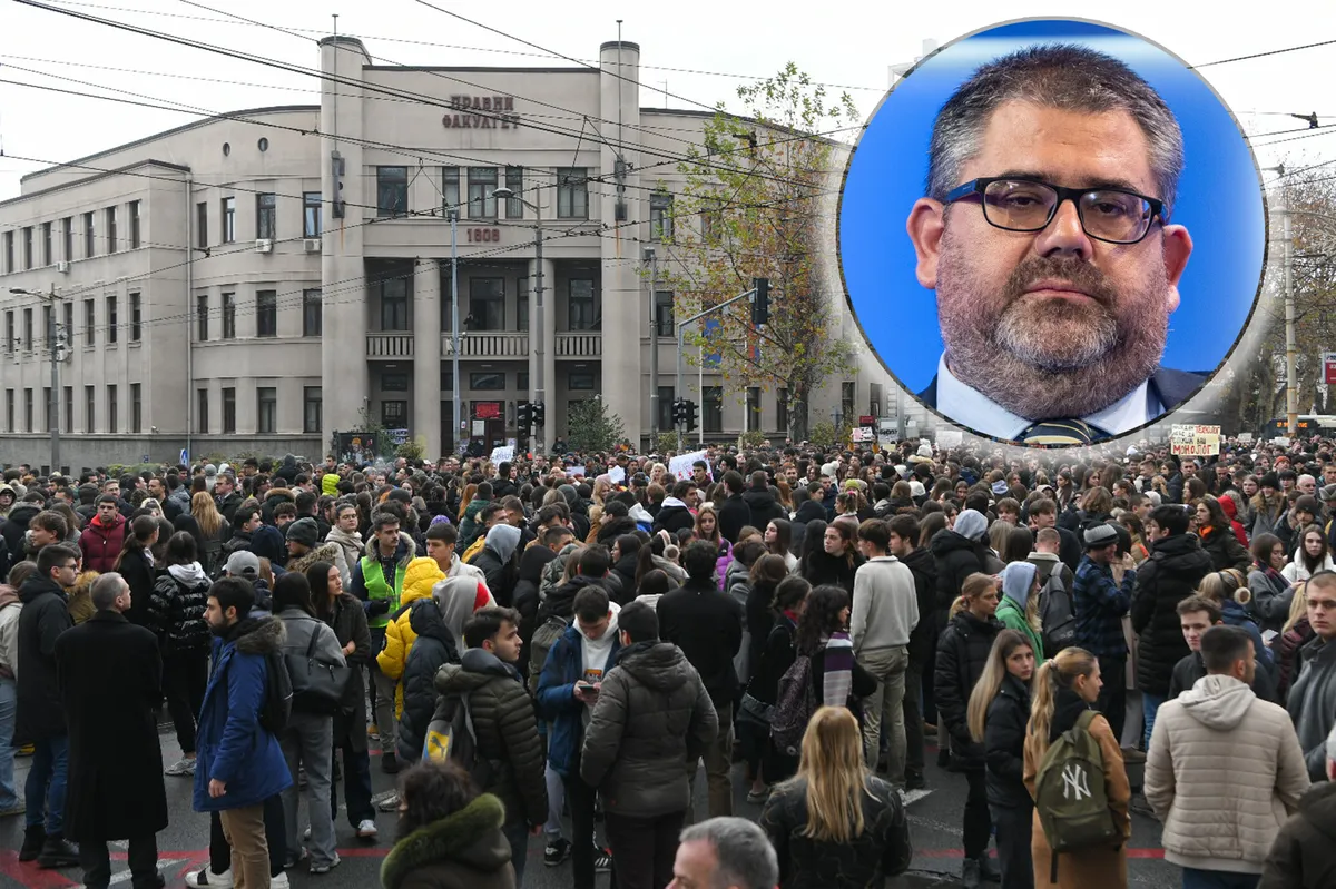 Profesor Pravnog fakulteta: Jako je bitno da počnu razgovori studenata ...