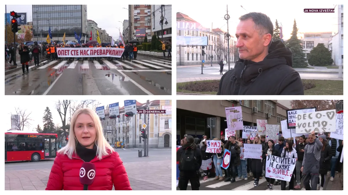 Protest podrške "Nema spuštanja tenzija": Studenti u blokadi za ...