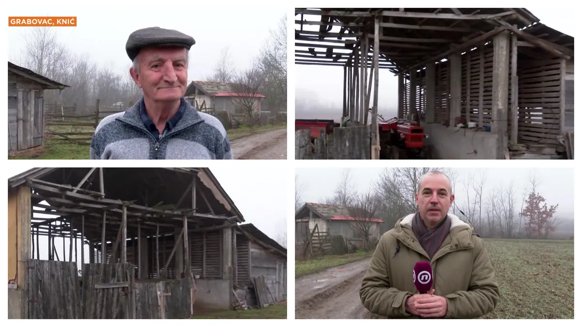 Deda Jova poklonio prase studentima, iako ima penziju od 16.000 dinara ...