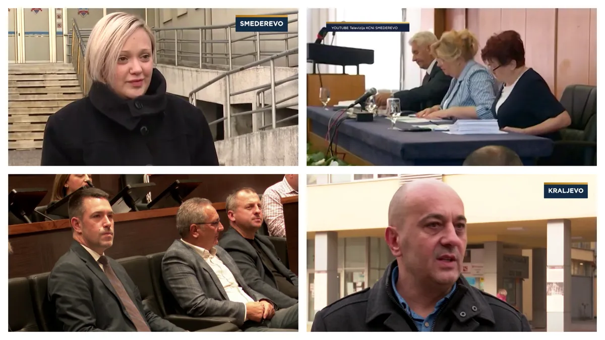 Konstituitivne sednice skupština u Smederevu i Kraljevu: Nepoželjni ...