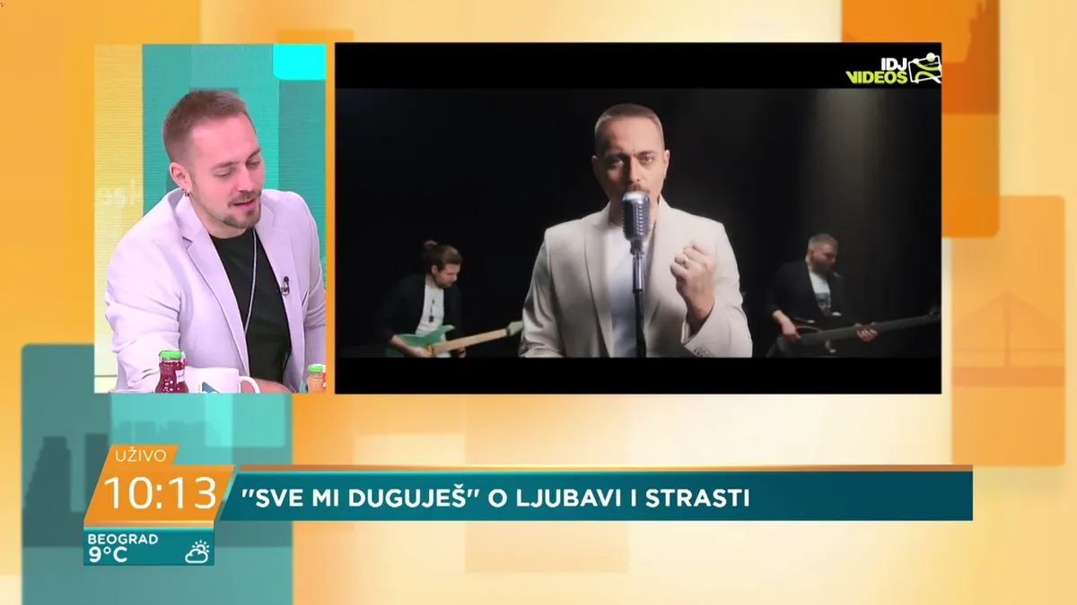 Igor Simić u "Pokreni se": Pevam o ljubavi i strasti - nova.rs