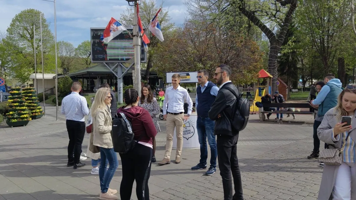 "Kreni - Promeni" u Sremskoj Mitrovici: Samo mladi donose promene - nova.rs