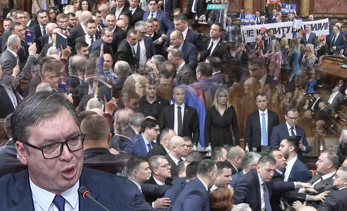Tuča, uvrede i psovke i pobesneli Vučić: Ovo su događaji koji su ...