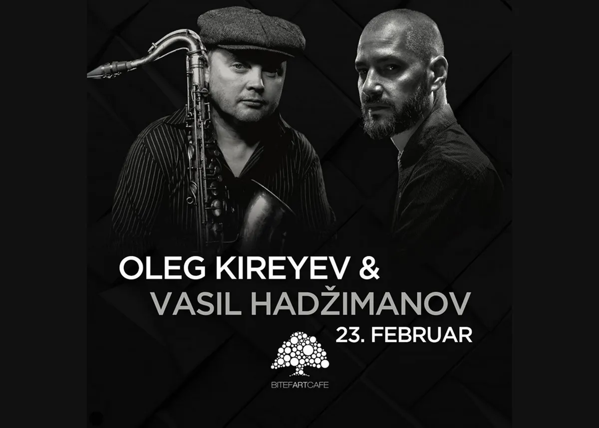Vasil Hadžimanov i ruski saksofonista Oleg Kirejev sviraju zajedno u ...