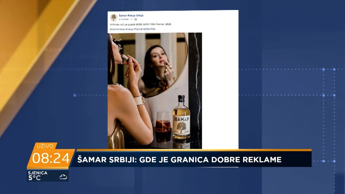 Šamar rakija skida ruž: Seksistička reklama koja je uzburkala Srbiju ...