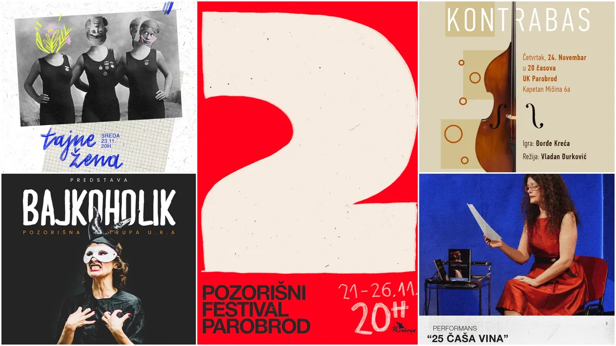 Pozorišni festival Parobrod: Na otvaranju performans "25 čaša vina ...