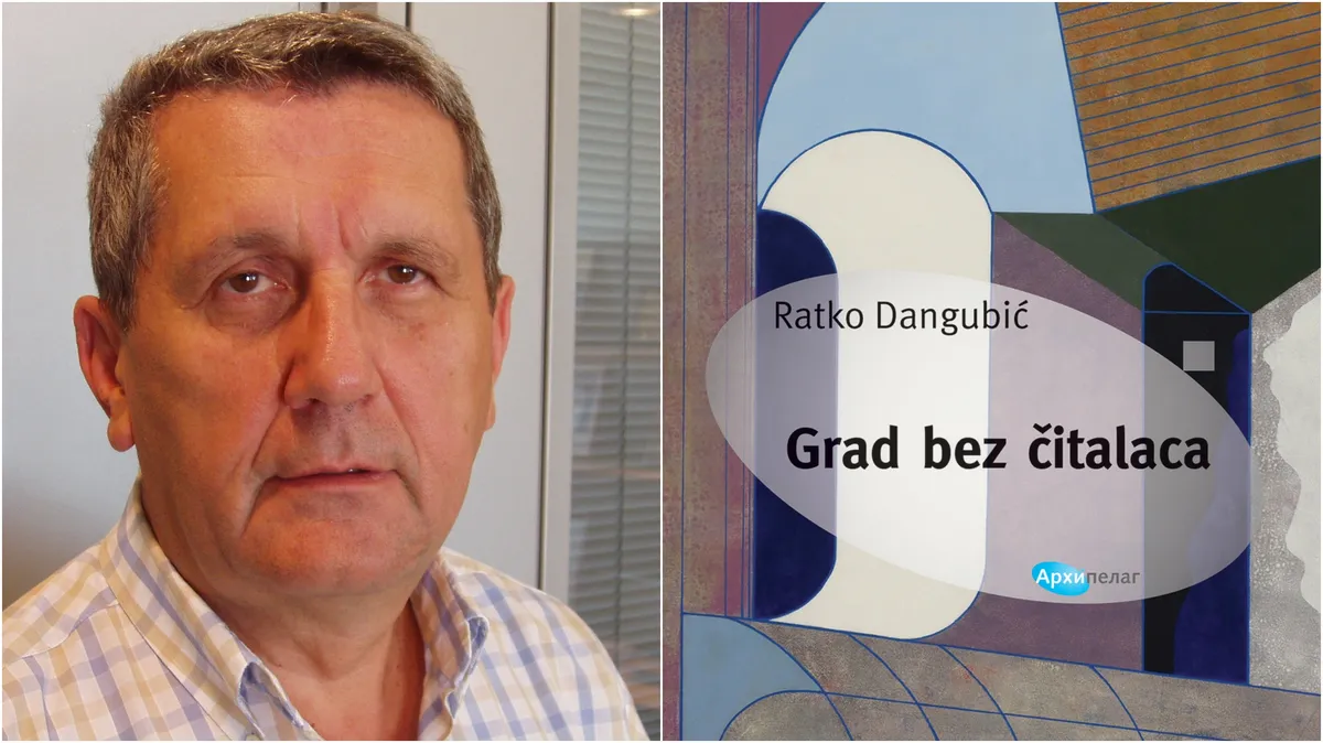 "Grad bez čitalaca", novi Dangubićev roman - nova.rs