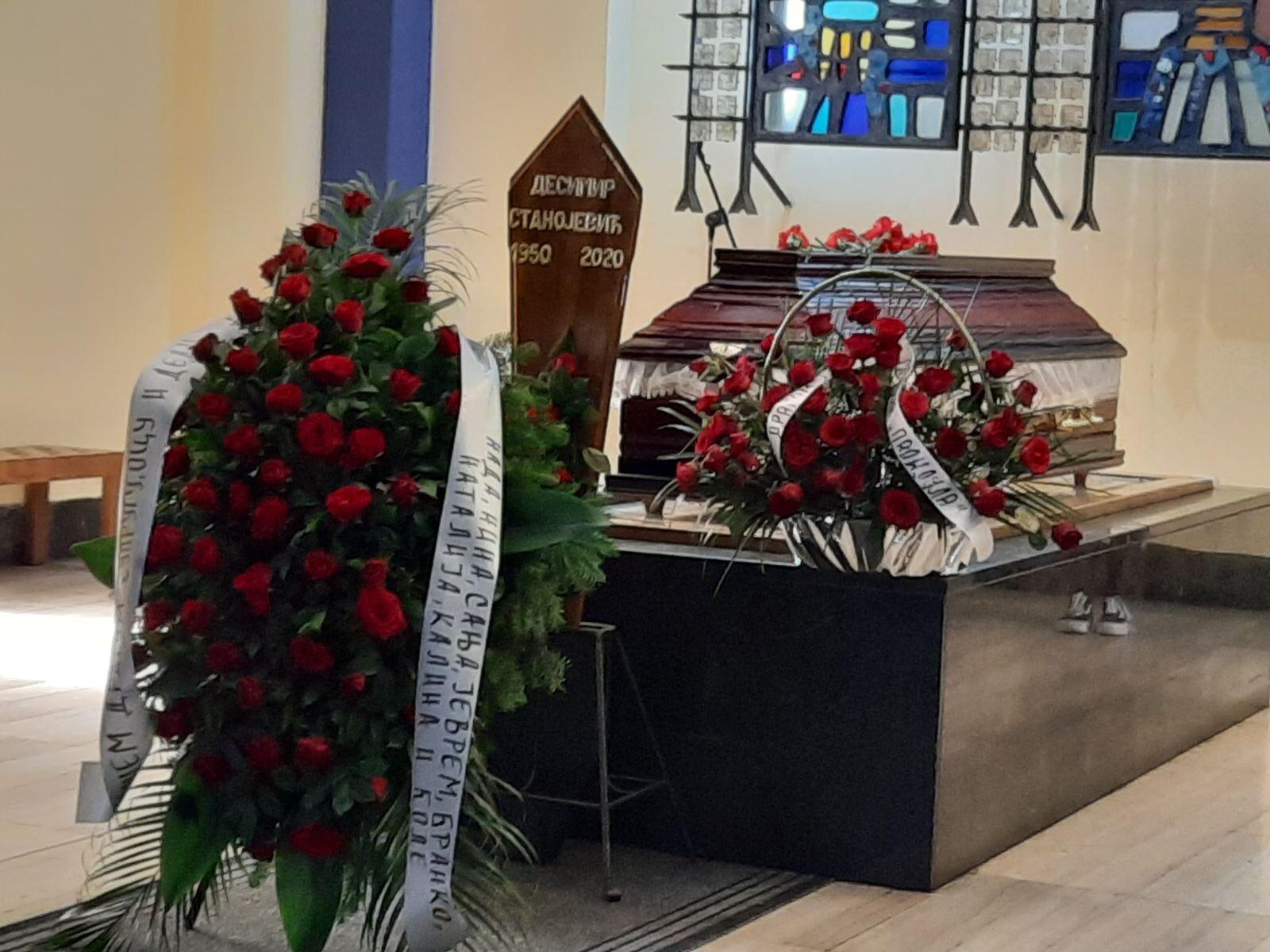 Počela je kremacija Desimira Stanojevića na Novom groblju