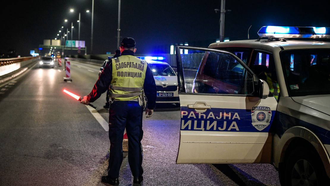 Privedeno 45 ljudi na Gazeli u vreme policijskog časa