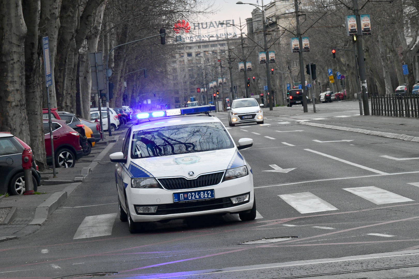Povređen policajac u udesu u Vranju