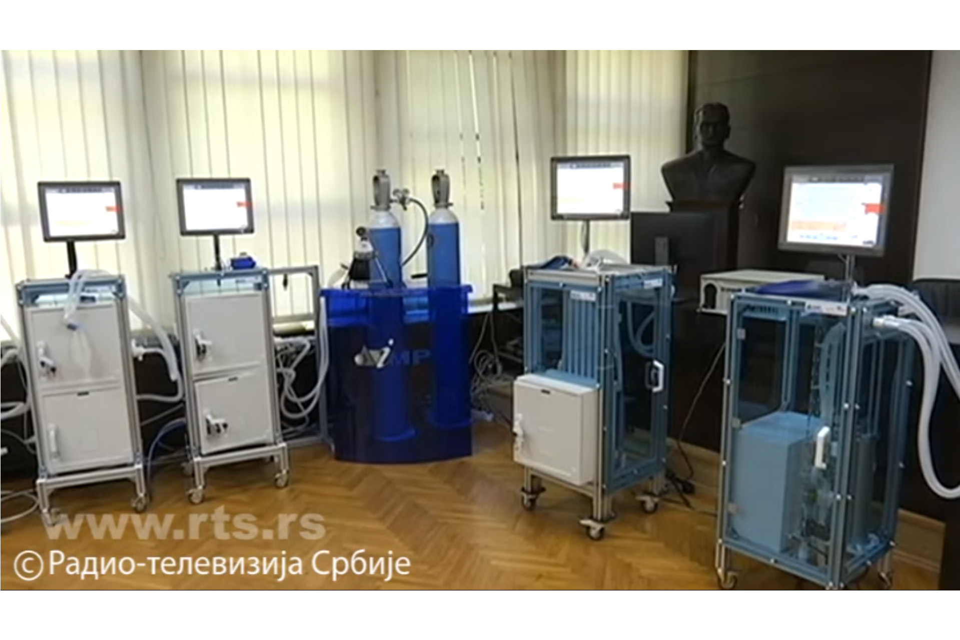 Ovako izgleda prvi srpski respirator