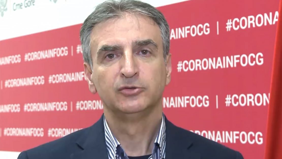 Mugoša: Epidemiološka situacija u Crnoj Gori veoma ozbiljna