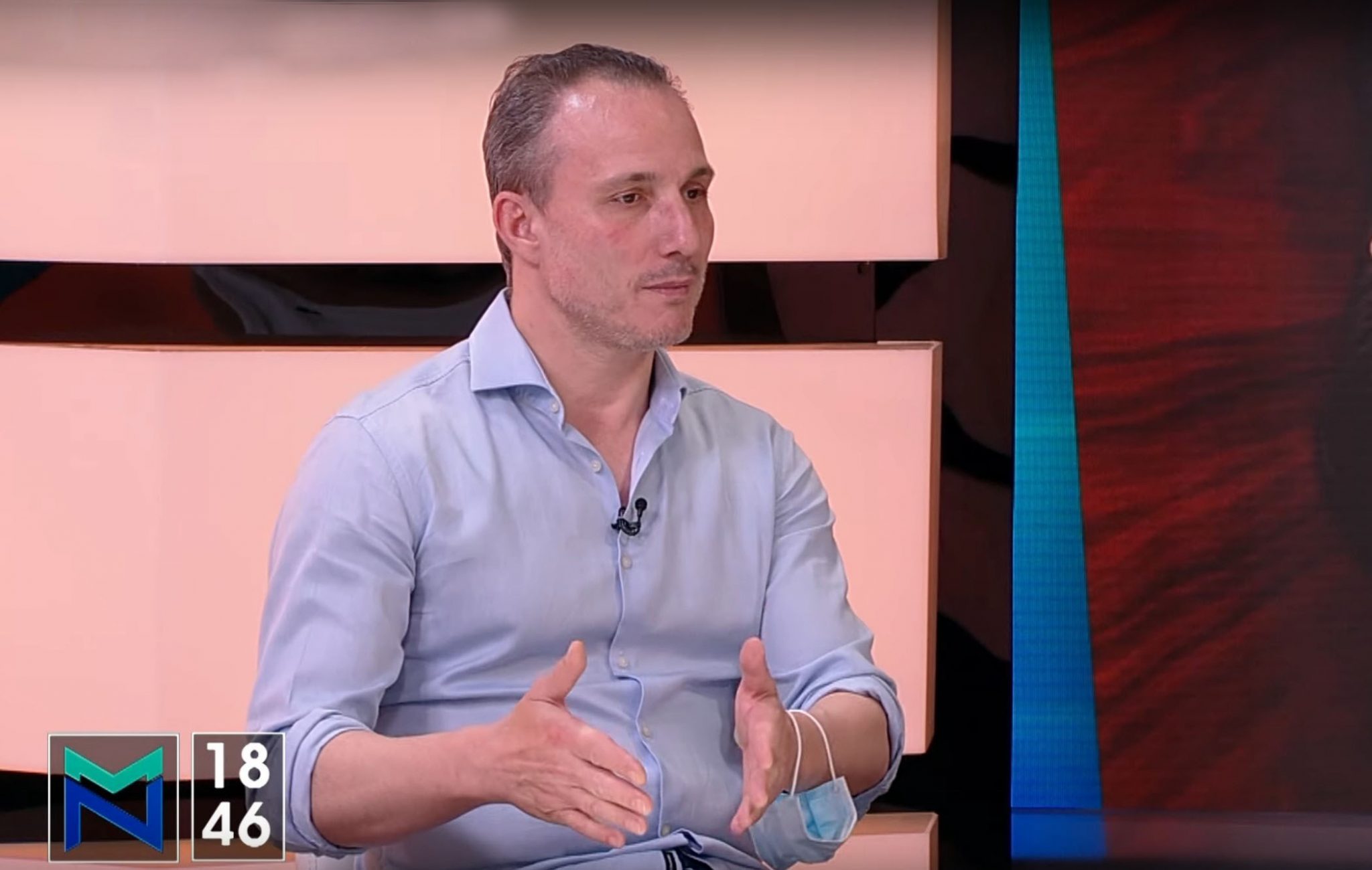 Glumac Miloš Timotijević u "Među nama"