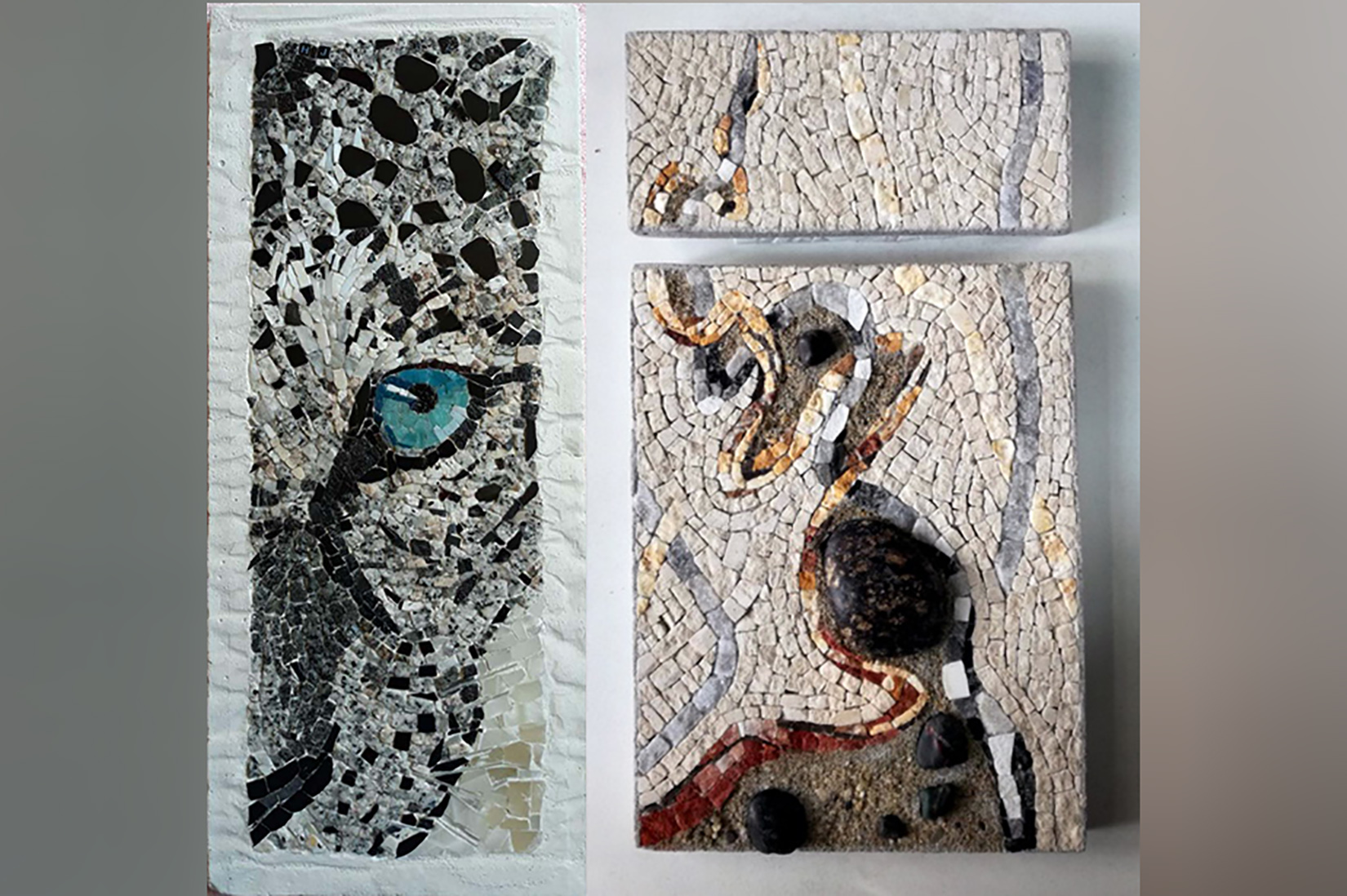 Mozaici grupe "Iskorak" u galeriji Singidunum