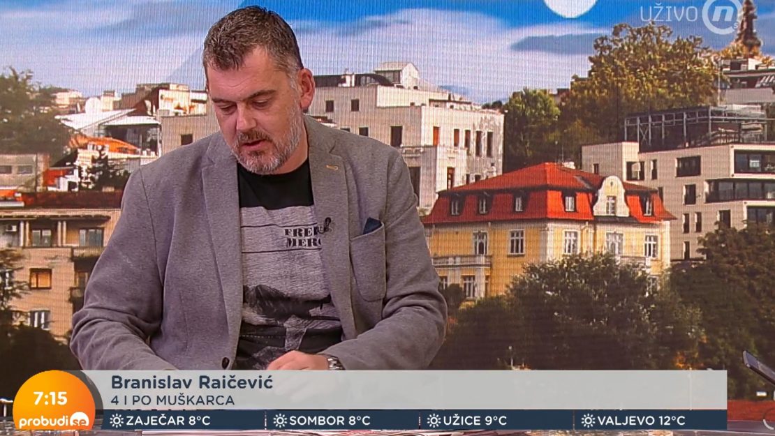 Raičević u "Probudi se": Nikada nećemo isplivati iz đubreta