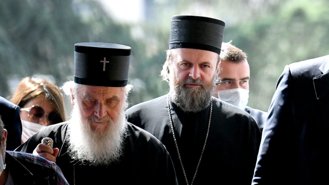 Vladika kog optužuju za otmicu s patrijarhom obilazi Hram
