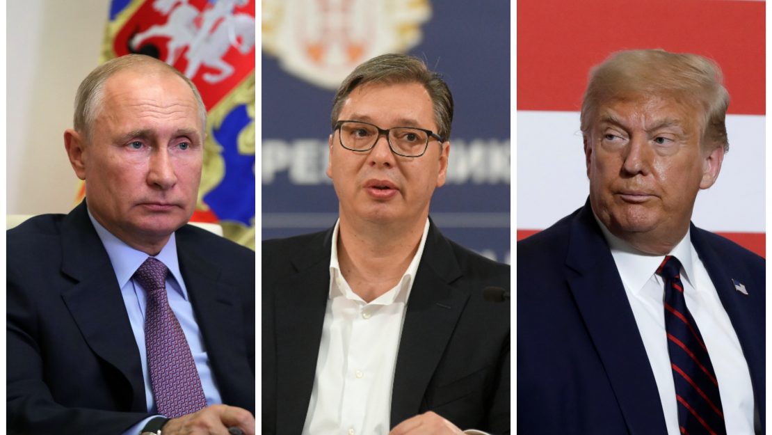 Lideri "muškarčine" gaze virus: Putin, Tramp, Vučić