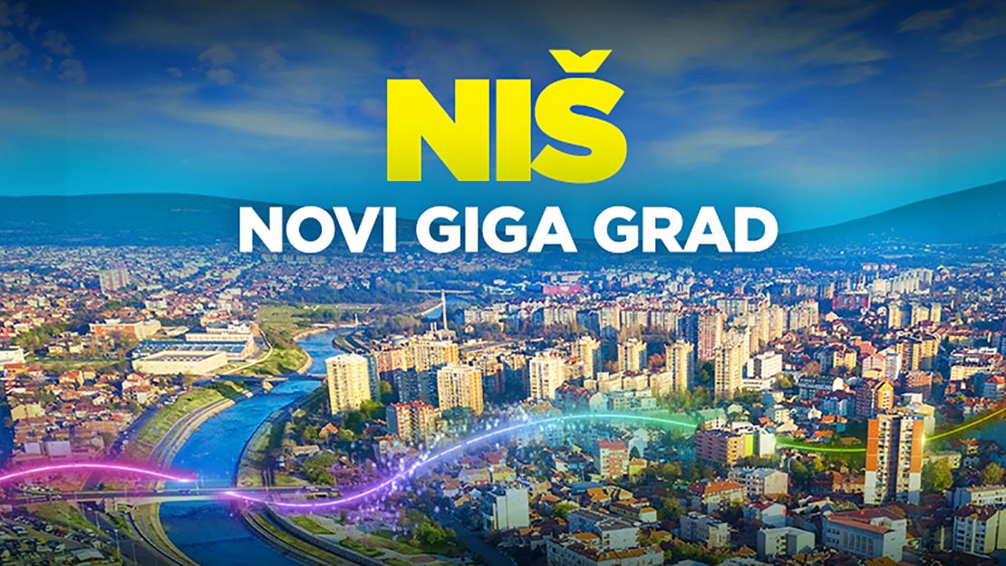 SBB: Niš je osmi GIGA grad u Srbiji