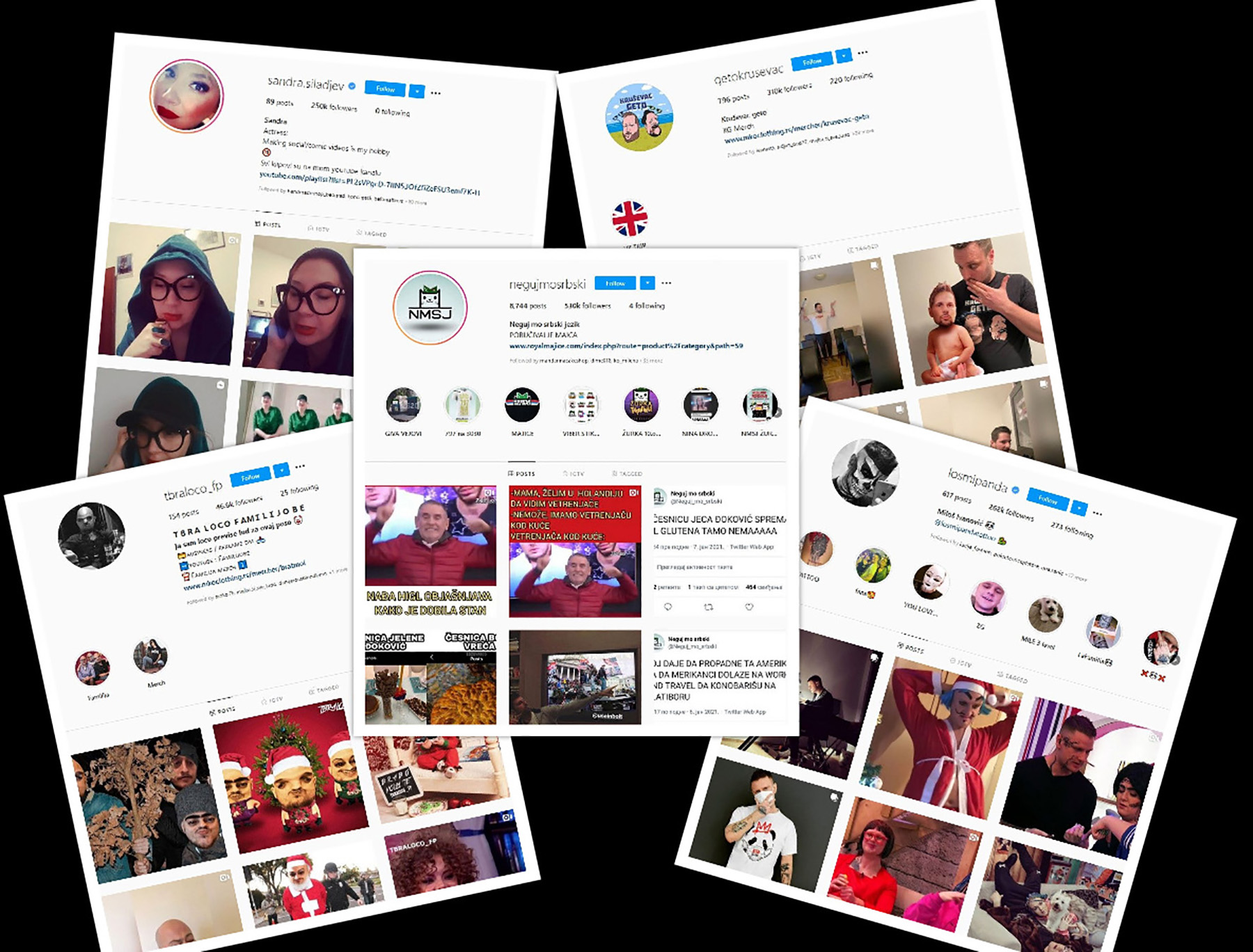 Top 5 domaćih Instagram profila koje morate da zapratite