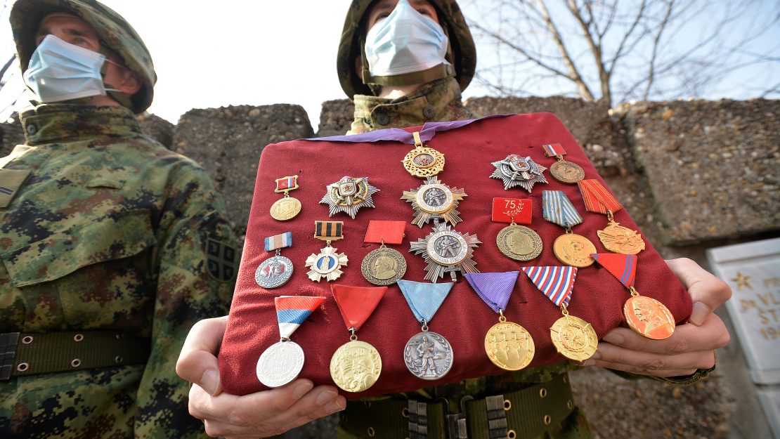 Poslednji pozdrav oslobodiocu Beograda