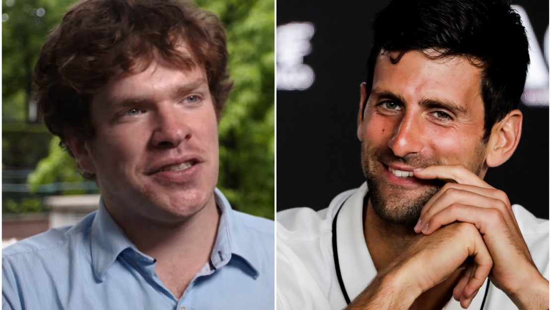 FOTO Ben Rotenberg podlo udario na Novaka Đokovića