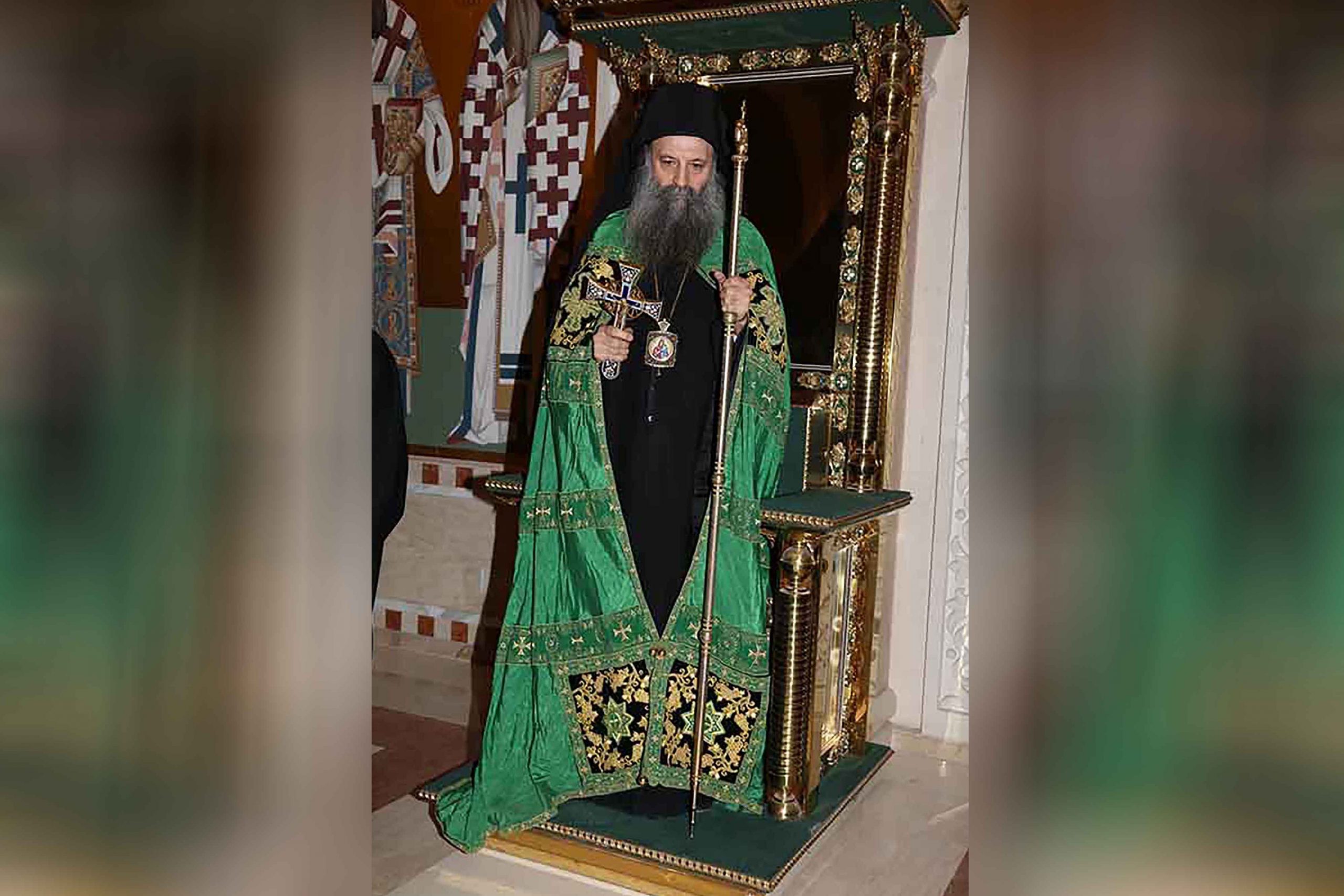 Pana, panagija, žezlo: Svi simboli ustoličenja patrijarha