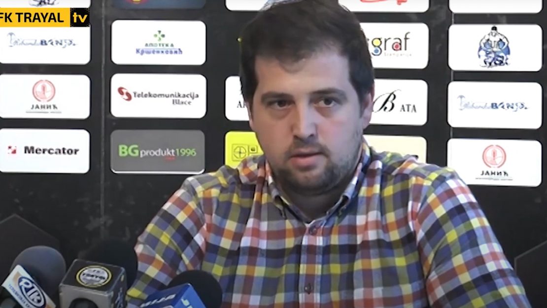 Novi ispad Vladana Gašića, član FSS, a slavio sa Trajalom