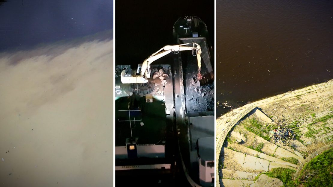 Uprkos čišćenju opet se širi smrad iz Čukaričkog rukavca