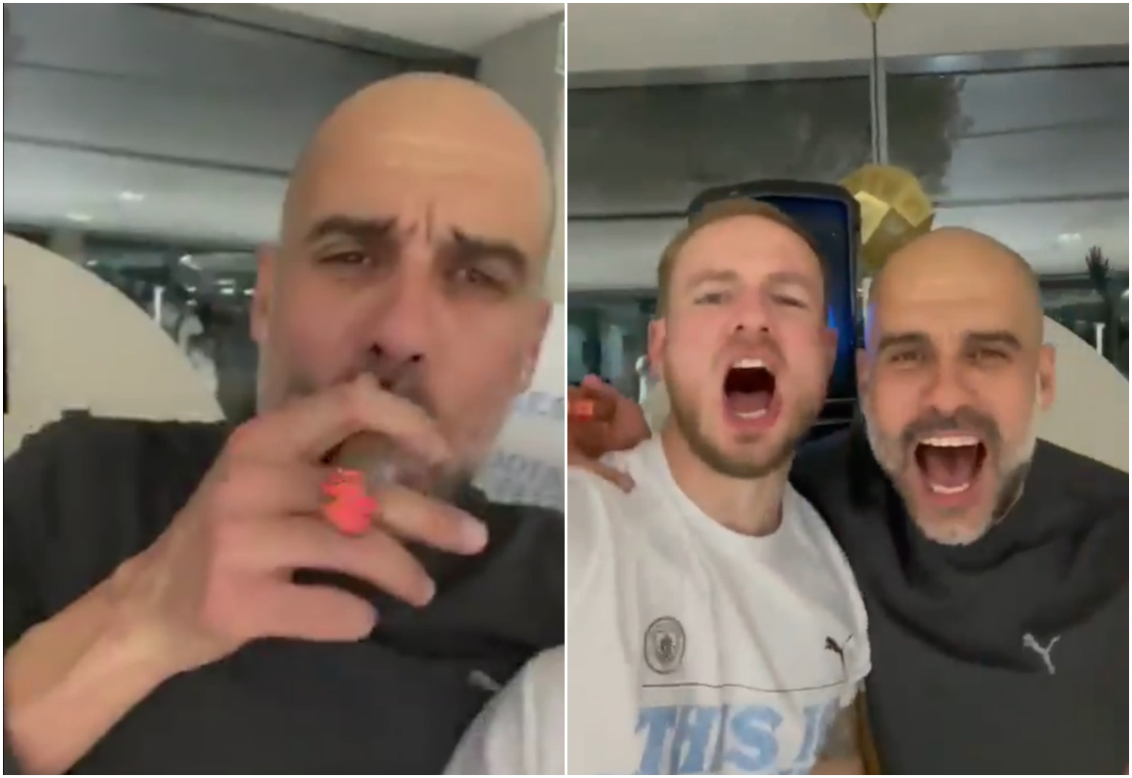 Pijani Gvardiola puši tompus i peva legendarni hit VIDEO NOVA portal