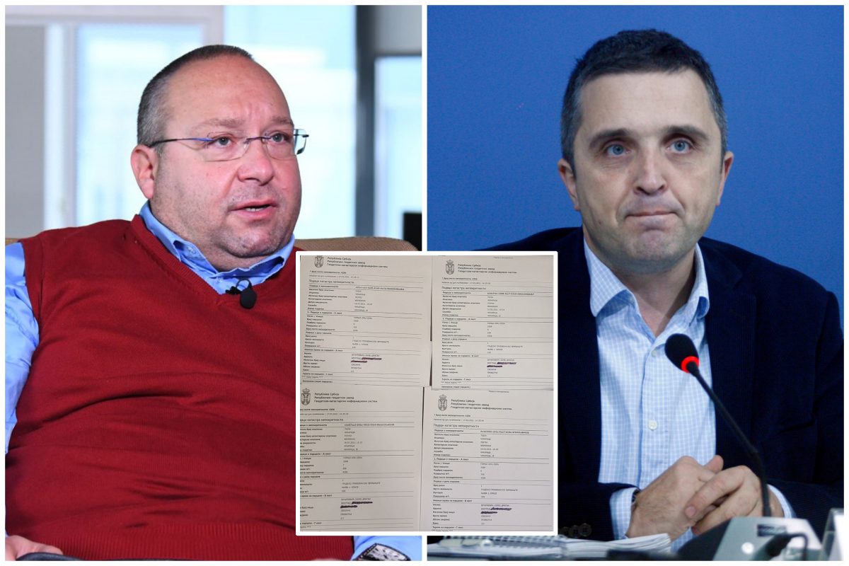 Vuletić objavio dokumenta o Vučićevićevim nekretninama