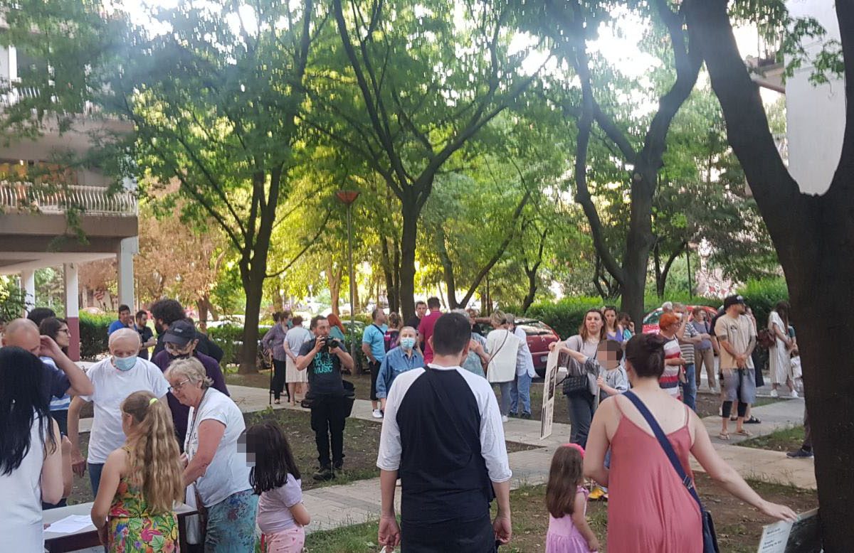 Dorćolci ne odustaju od protesta: "Ovo je Solunski front"