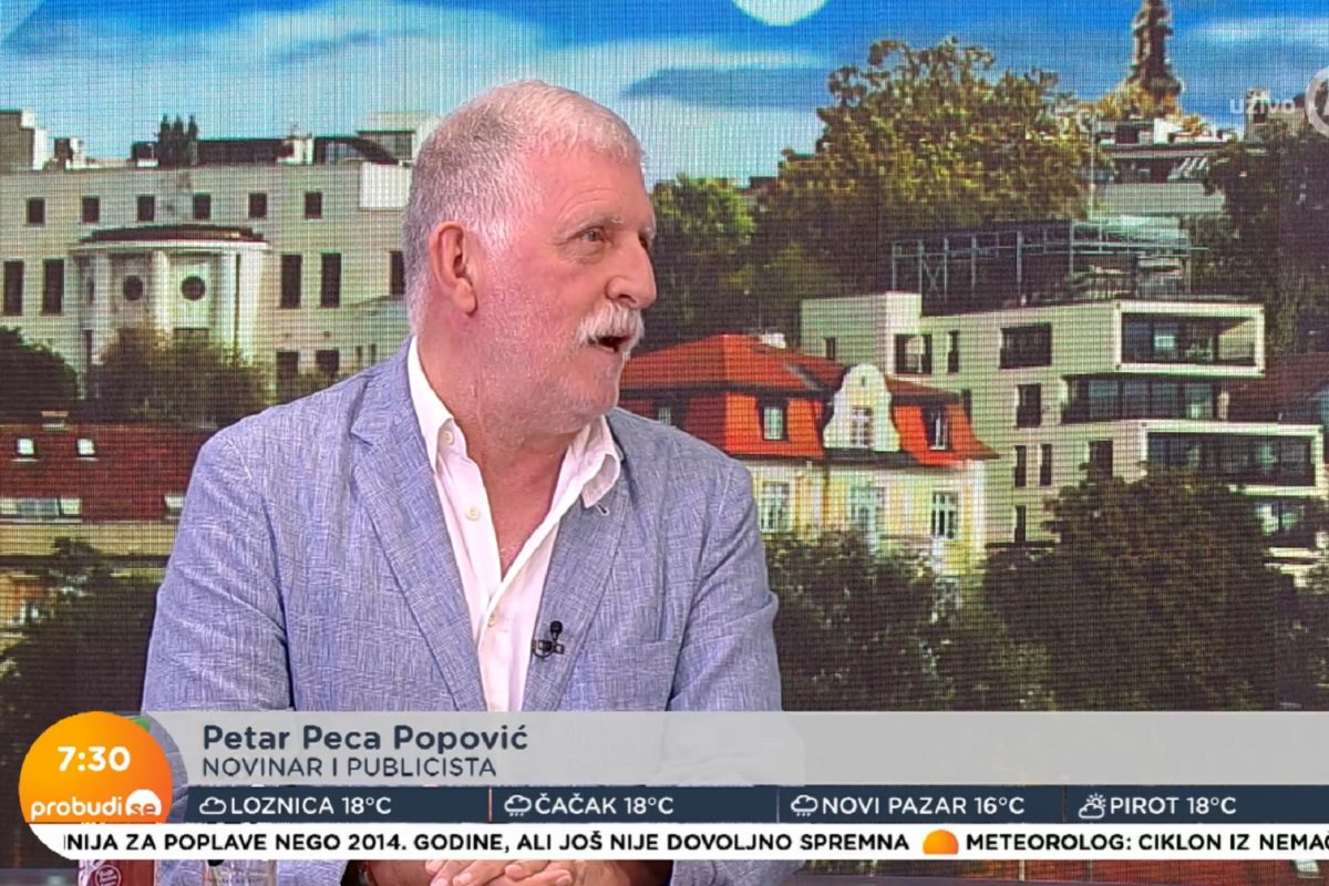 Peca Popović: Vučić je sačuvao sve svoje kriminalce