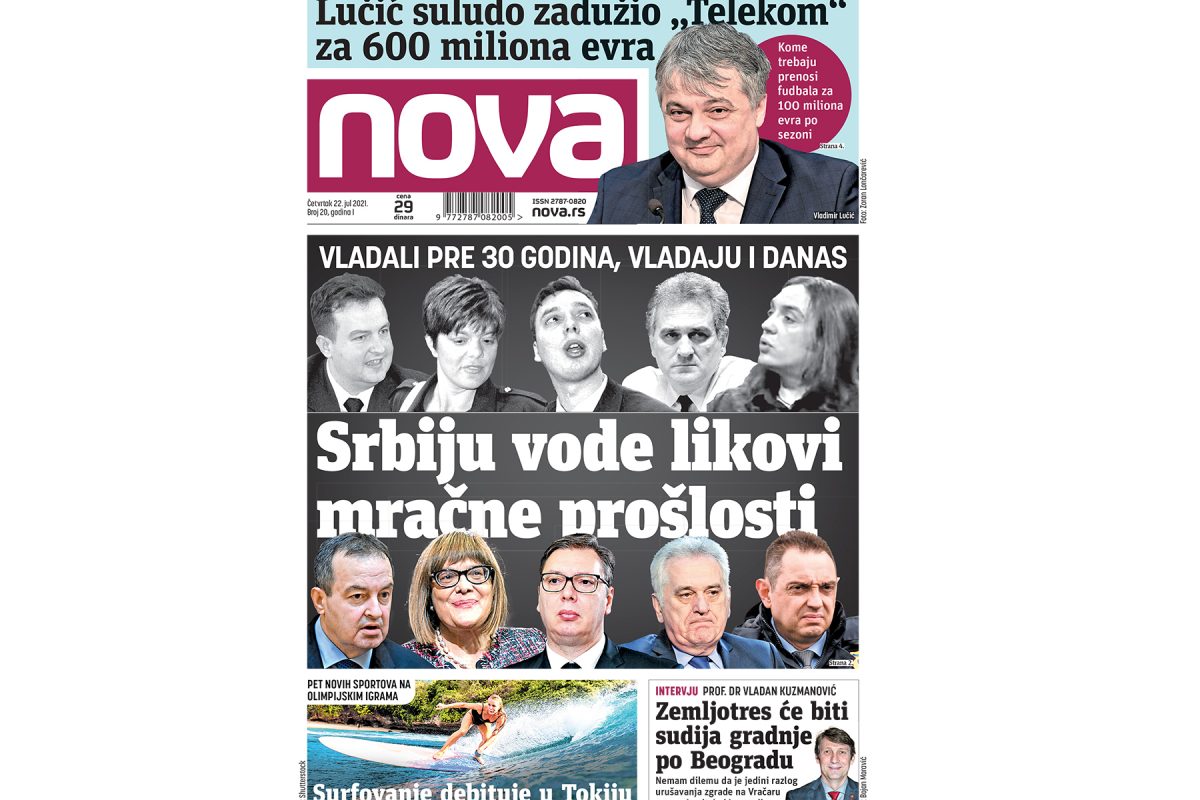 Novine “Nova”: Lučić zadužio Telekom za 600 miliona evra
