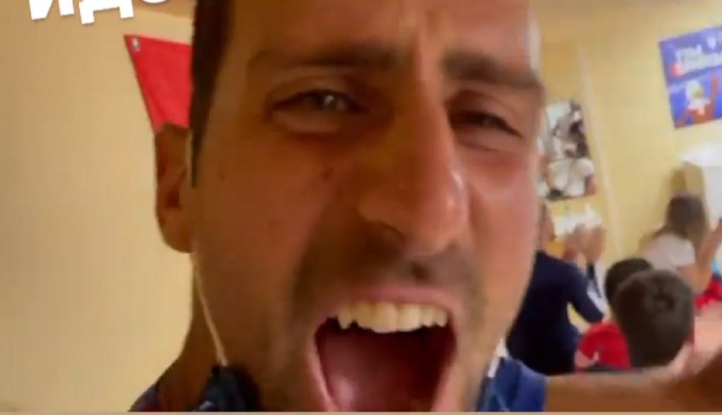 Nole i Srbi u Tokiju u transu slave Miličino zlato VIDEO NOVA portal