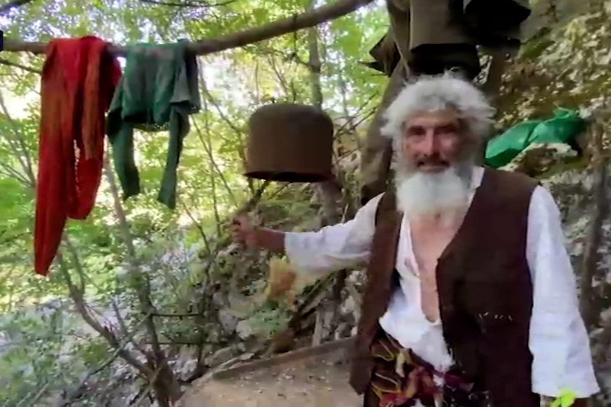 Panta - pećinski čovek koji gradi mostove po Staroj planini