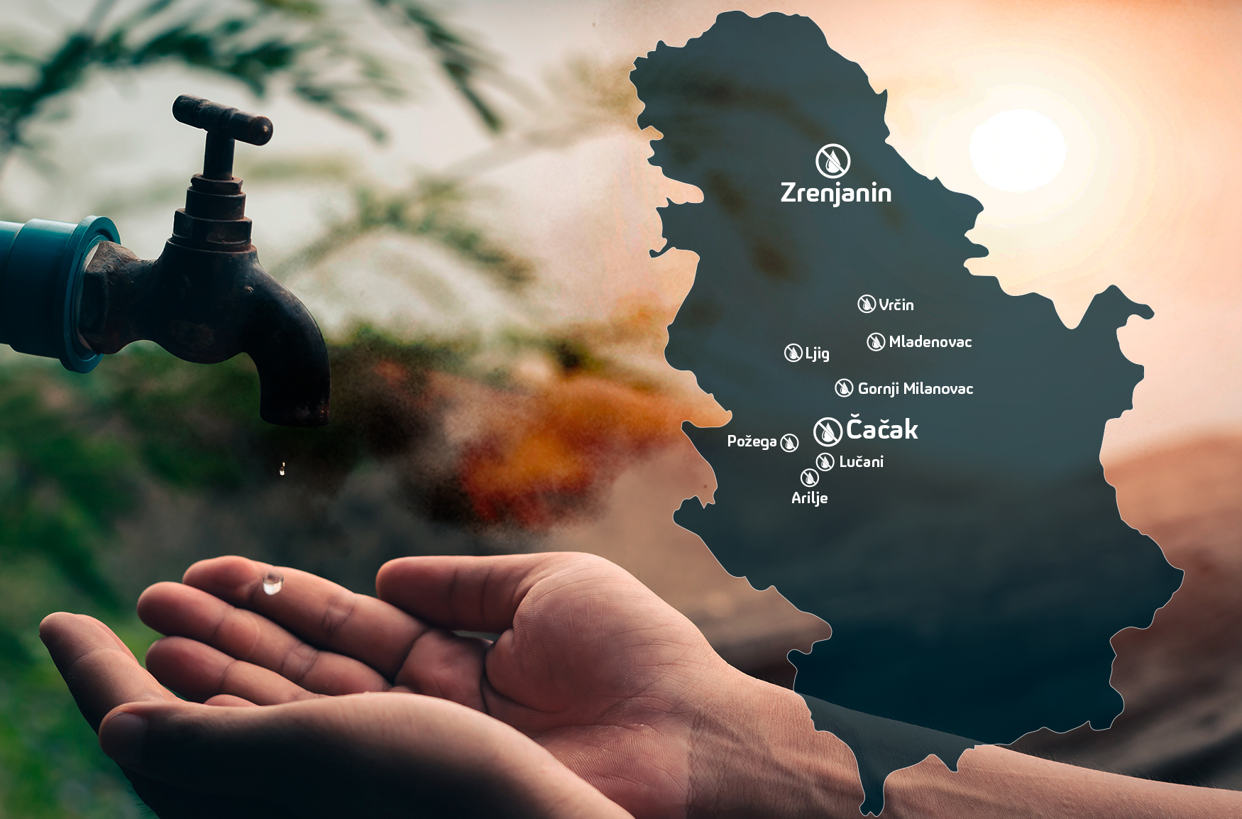 Žedna Srbija: Epidemija suše i restrikcije vode