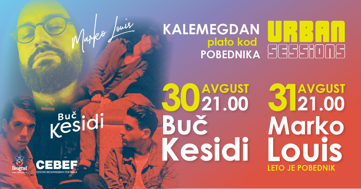 Leto je pobednik: Marko Luis i Buč Kesidi na Kalemegdanu