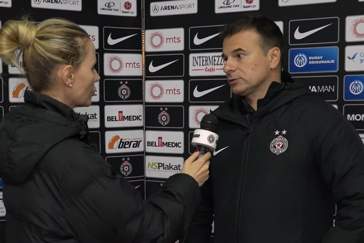Stanojević rekao šta mu se posebno svidelo u igri Partizana VIDEO