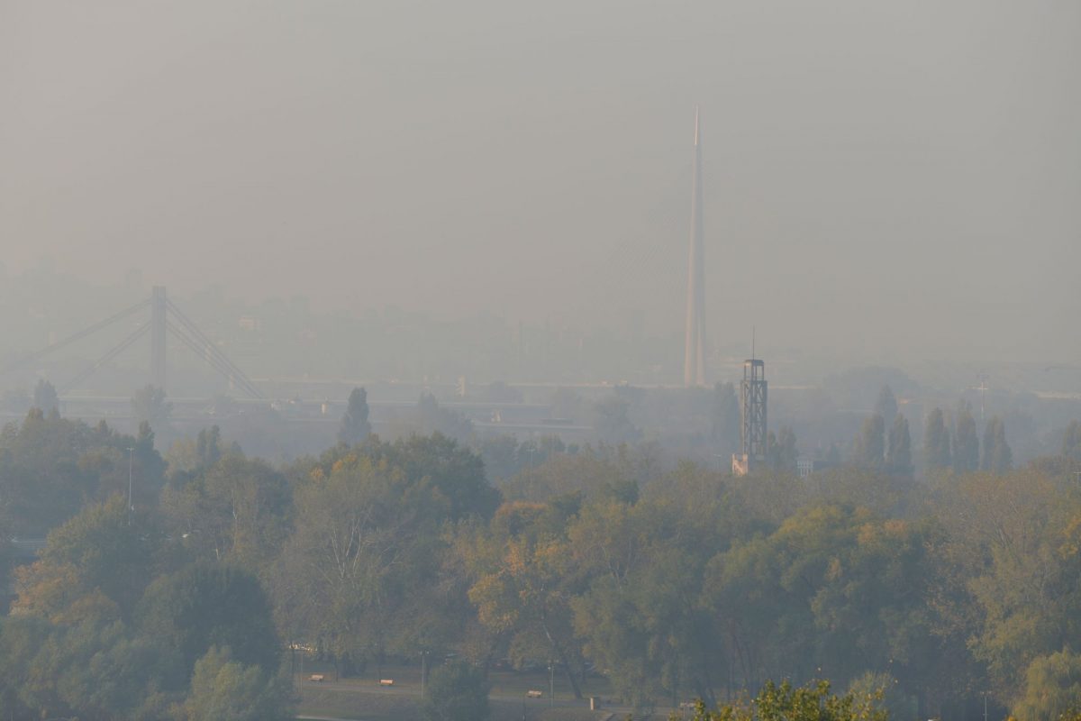 Snimak koji pokazuje koji je problem zagađenje vazduha u Beogradu