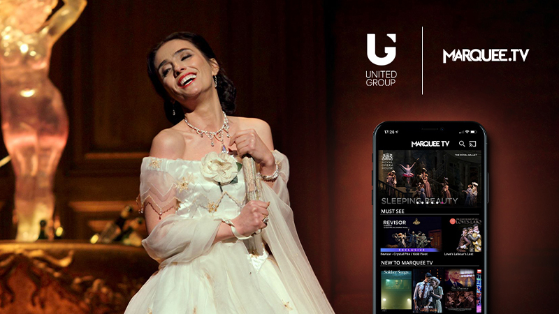 Investicija United Grupe: Ulaganje u umetničku platformu Marquee TV