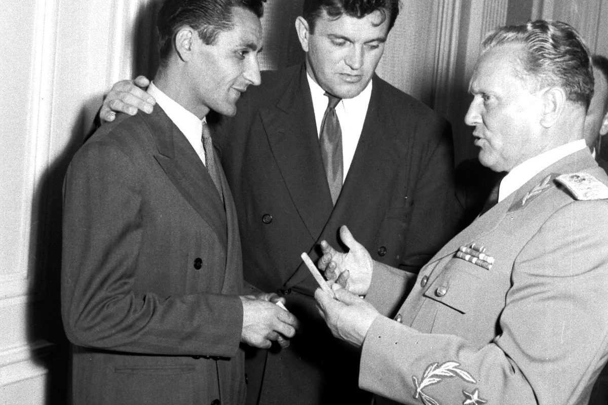 Foto-istorija: Suze Čarlija Čaplina pred Vladimirom Dedijerom