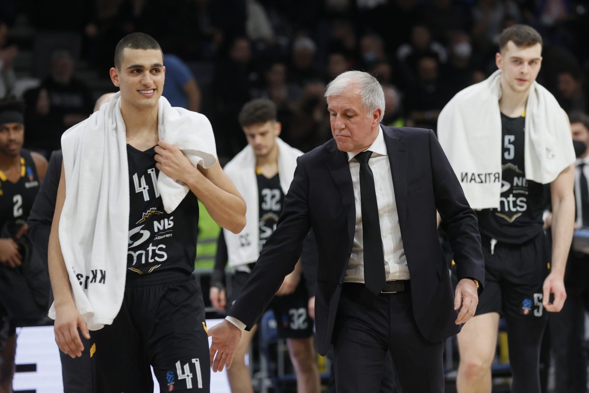 Željko zategao tim, Partizan gazi na početku godine