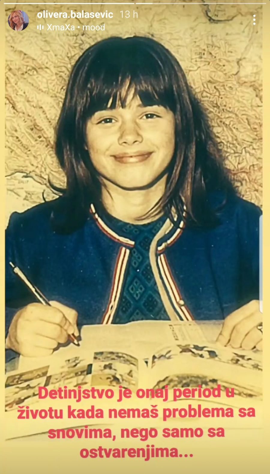 Olivera Balašević pokazala kako je izgledala u detinjstvu FOTO