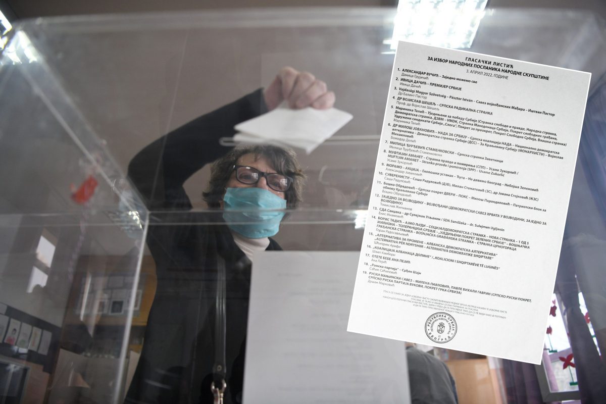 Crtanje, dopisivanje, precrtavanje: Šta sme da piše na biračkom listiću