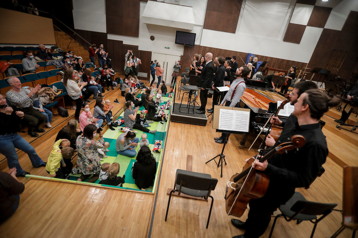 Muzička igraonica Beogradske filharmonije: "Karneval životinja" za bebe