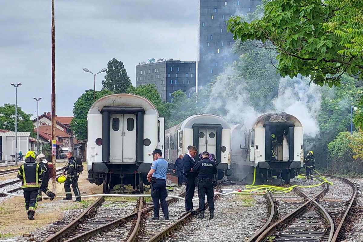 U Austriji se zapalio voz u tunelu, 50 putnika lakše povređeno FOTO
