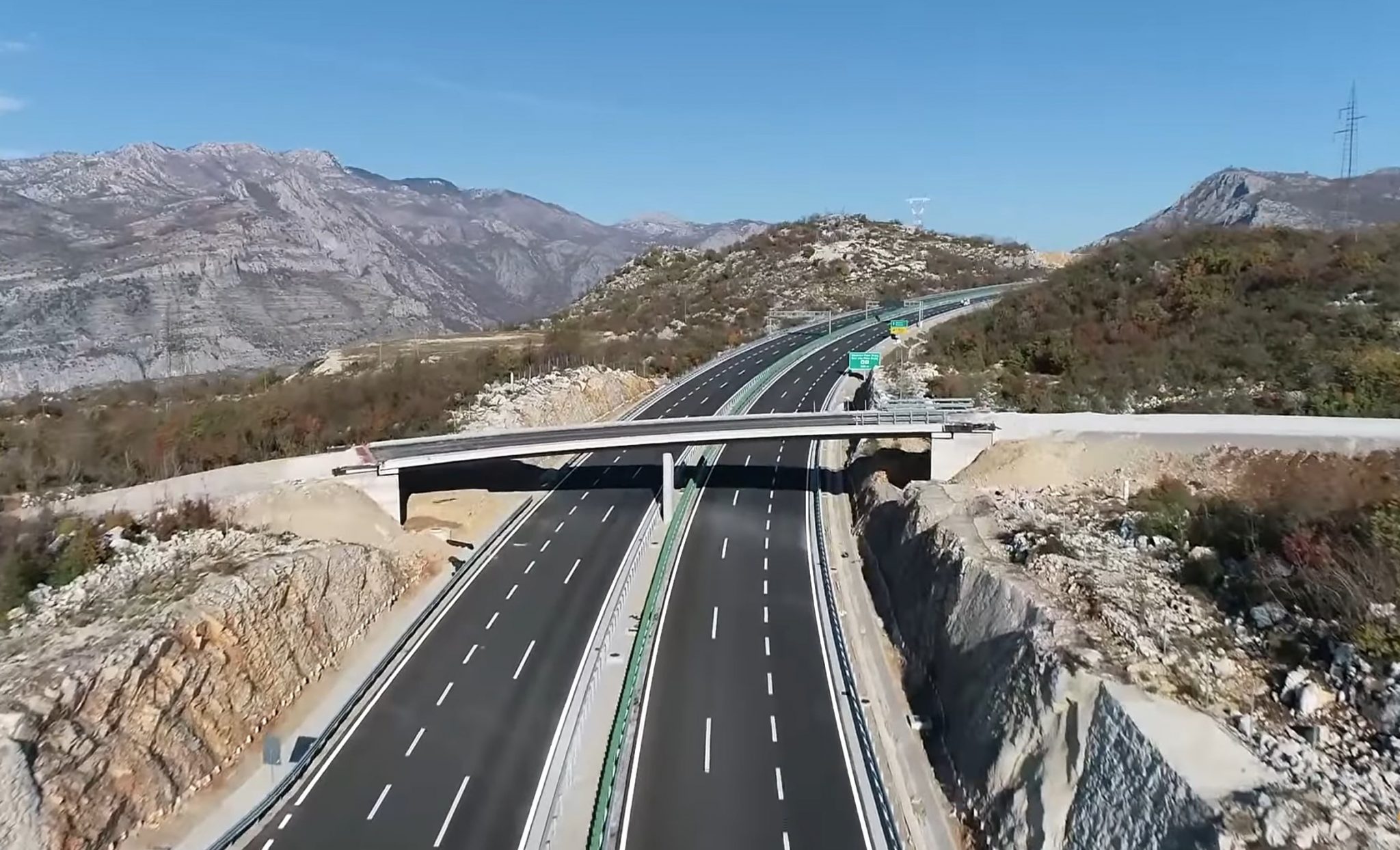 MAPA: Gde se uključiti na auto-put u CG iz pravca Srbije i šta ako ga ...