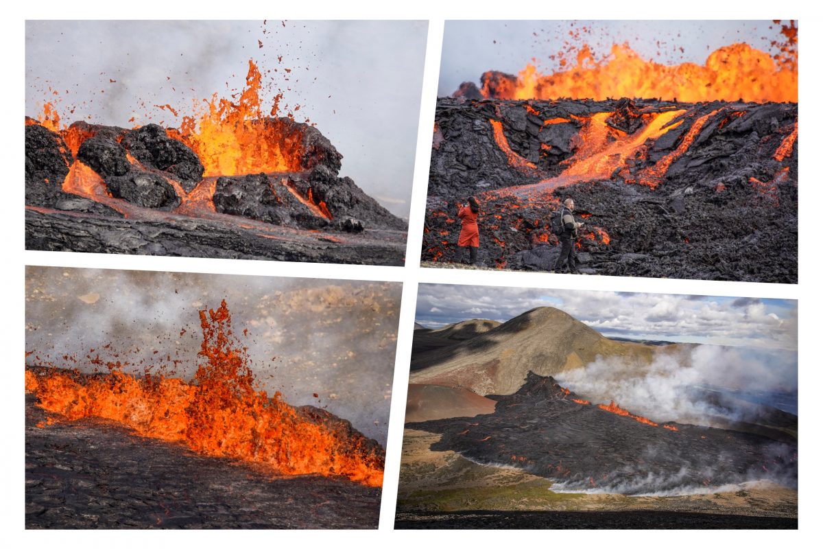 Prizori sa Islanda oduzimaju dah: Potoci lave se slivaju niz vulkan FOTO