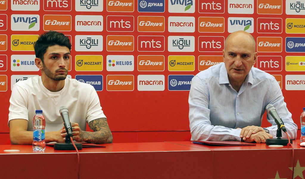 VIDEO Zvezda predstavila Azarova, Mrkela opisao zašto su doveli Gruzina